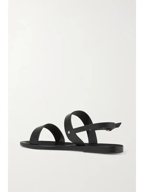 ANCIENT GREEK SANDALS Clio Sandals - Black