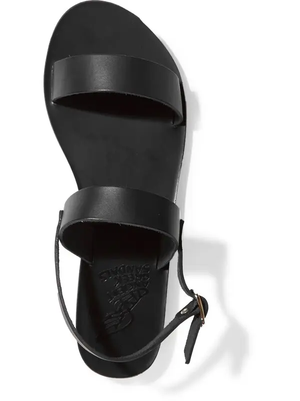 ANCIENT GREEK SANDALS Clio Sandals - Black
