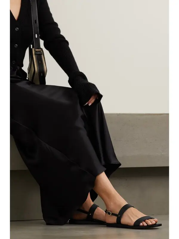 ANCIENT GREEK SANDALS Clio Sandals - Black