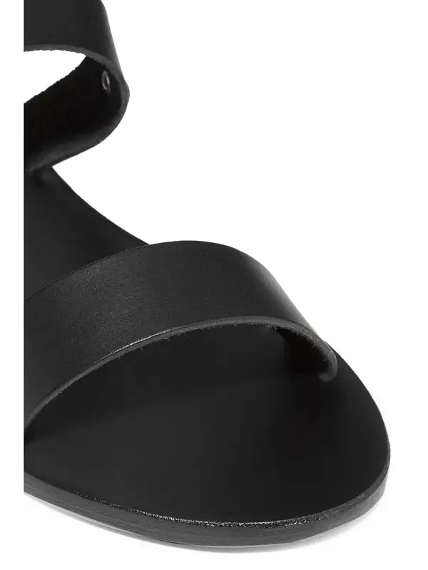 ANCIENT GREEK SANDALS Clio Sandals - Black