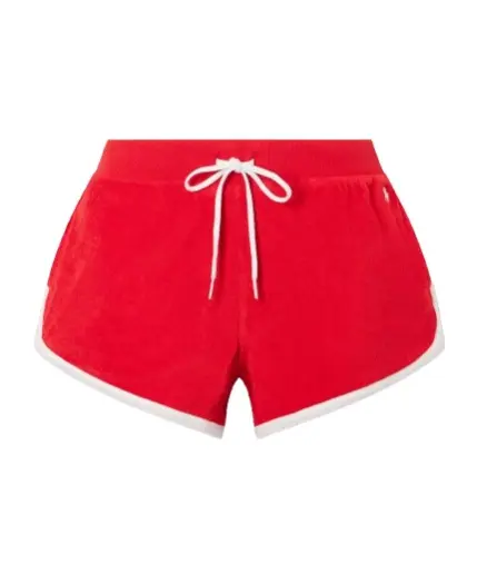 Polo Ralph Lauren Cotton Blend Terry Shorts - Red