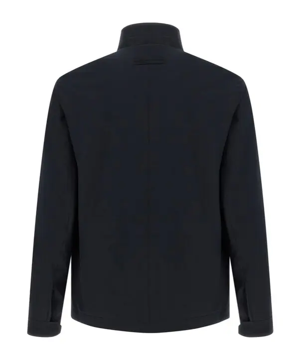 Zegna Stand Collar Jacket - Black