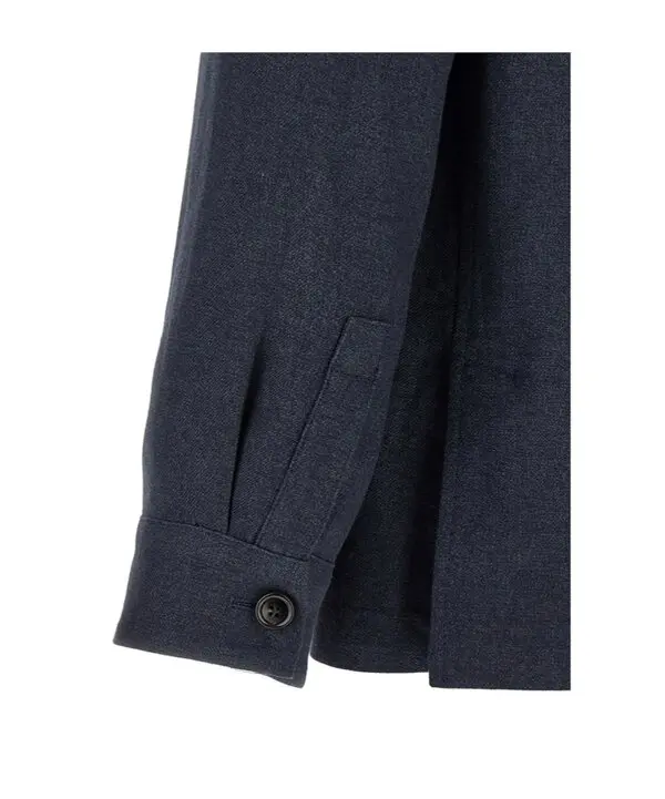 Zegna Alpe Shirt-collar Jacket - Black