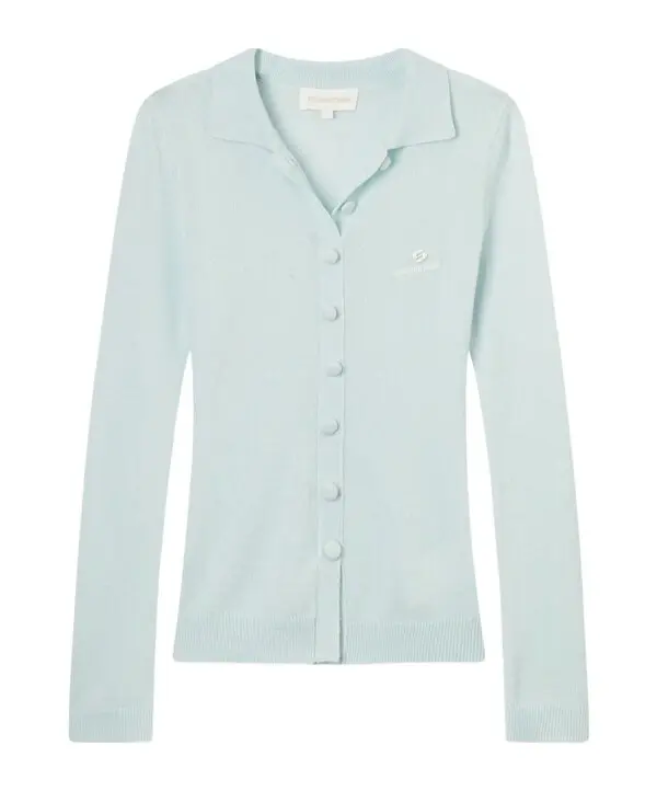 SHUSHU/TONG Lapel Collar Button-down Knitwear