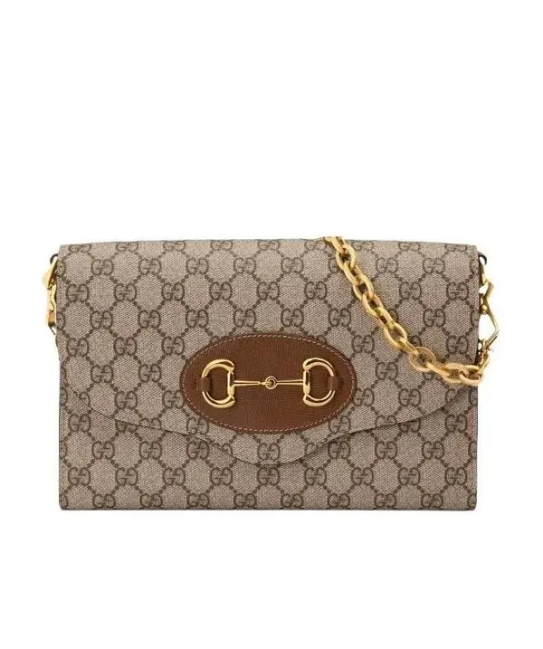 Gucci Horsebit 1955 Small Shoulder Bag - Green
