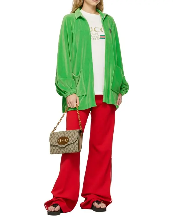 Gucci Horsebit 1955 Small Shoulder Bag - Green