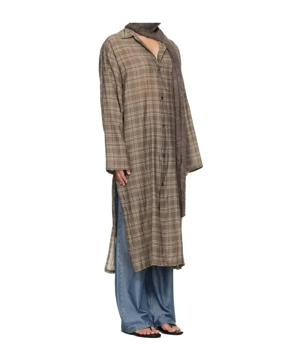Our Legacy Strand Plaid Long-sleeved Shirt
