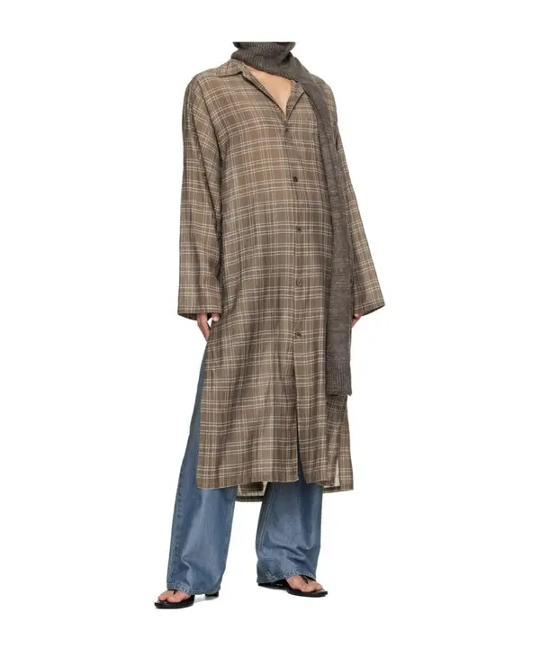 Our Legacy Strand Plaid Long-sleeved Shirt