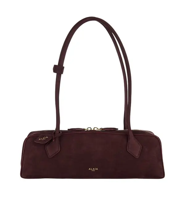 Alaïa Double Handle Shoulder Bag - Black