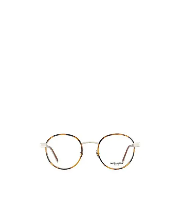 Saint Laurent Round Frame Eyeglasses - Multicolor