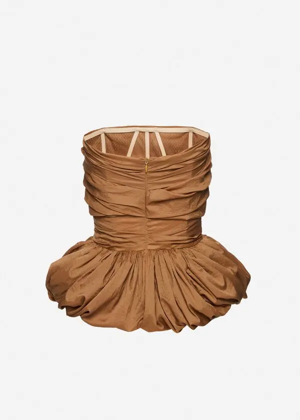 Magda Butrym Draped Peplum Corset