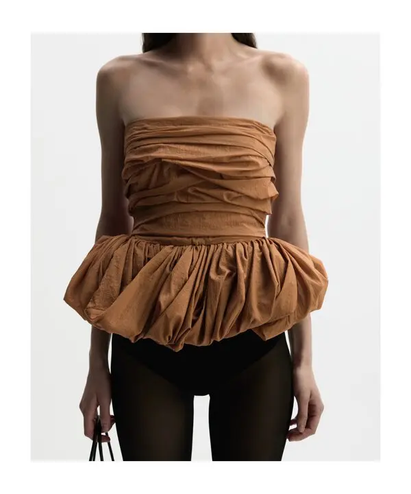 Magda Butrym Draped Peplum Corset