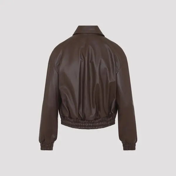 Celine Long Sleeve Leather Jacket