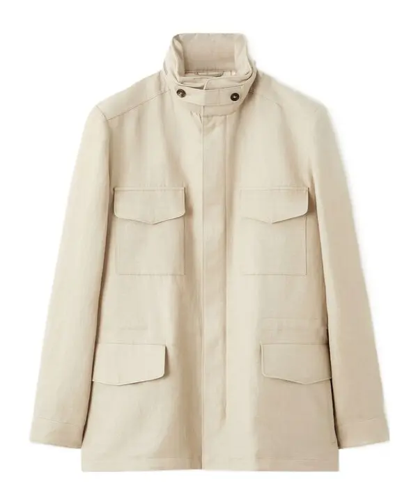 Loro Piana Traveller Field Jacket - Nude