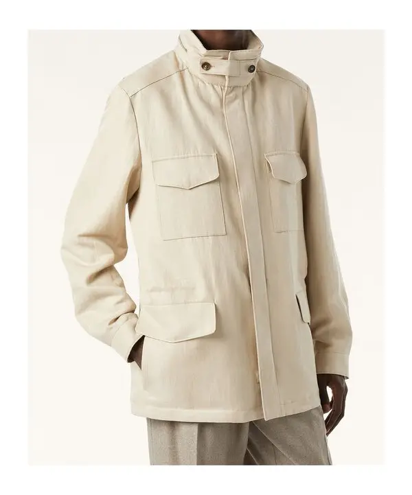 Loro Piana Traveller Field Jacket - Nude