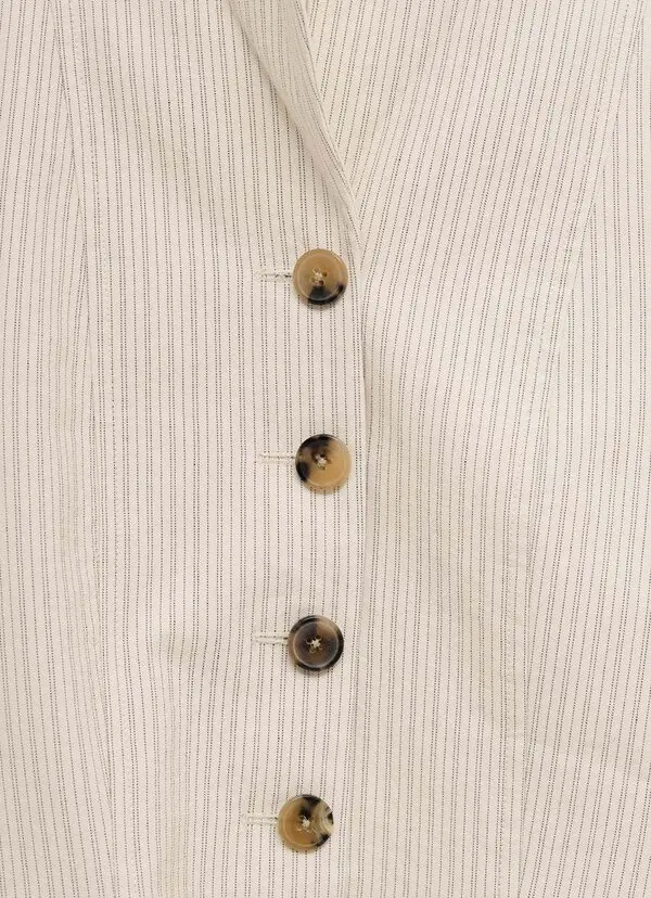Dries Van Noten Single-breasted Jacket With Stripes