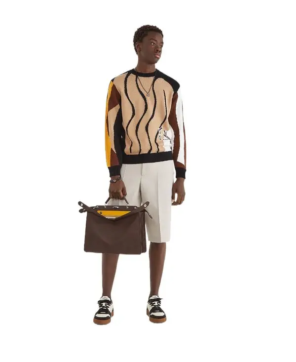 Fendi Vintage Label Low-top Sneakers