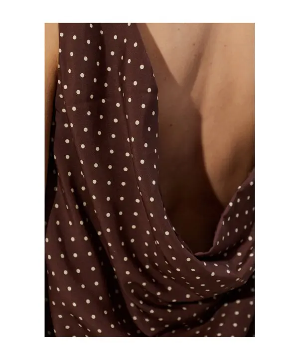Posse Evie Polka-dot Mini Dress - Red