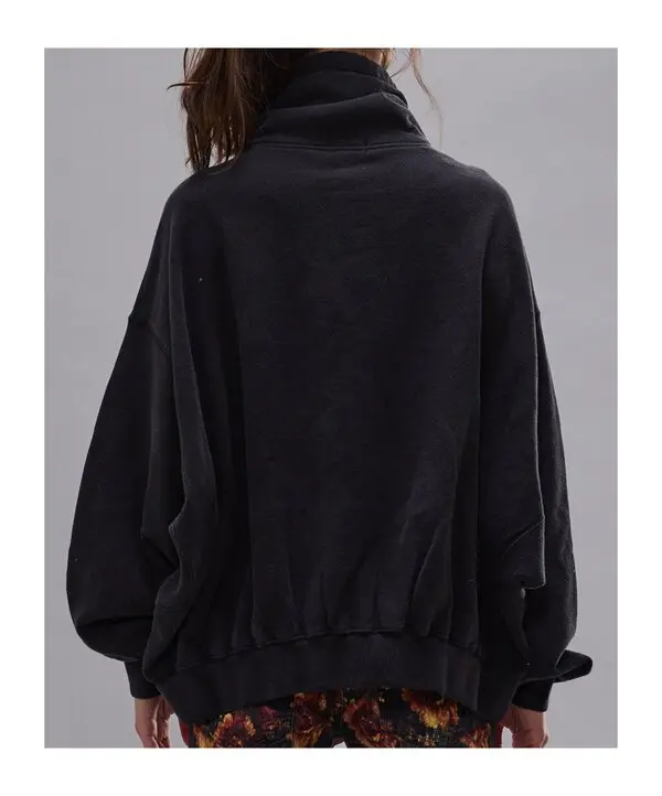 R13 Long-sleeved Funnel Neck Sweatshirt