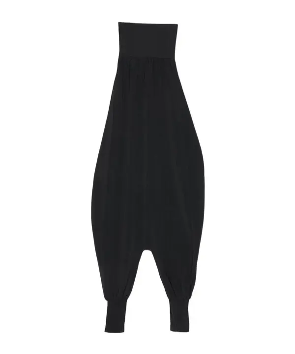 Paloma Wool Strapless Jumpsuit With Tapered Leg Openings - Black