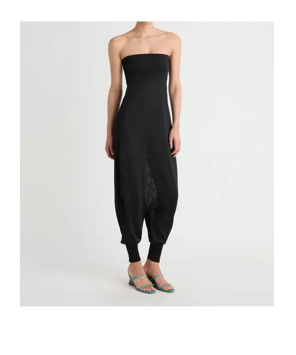 Paloma Wool Strapless Jumpsuit With Tapered Leg Openings