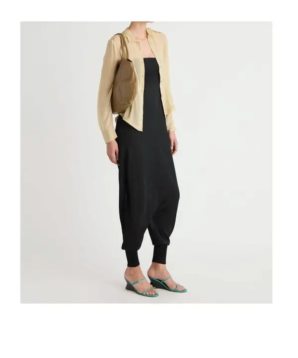 Paloma Wool Strapless Jumpsuit With Tapered Leg Openings
