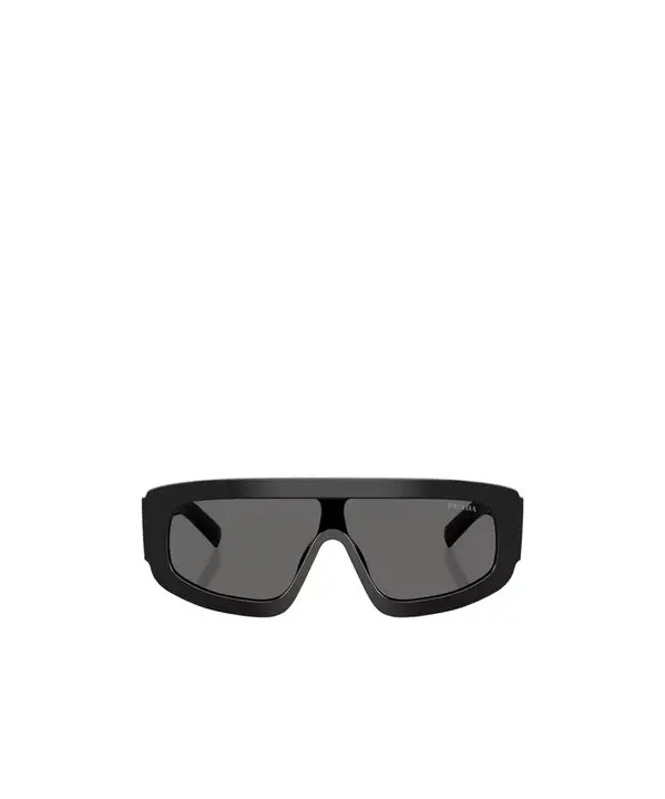 Prada Geometric Frame Sunglasses - Gray