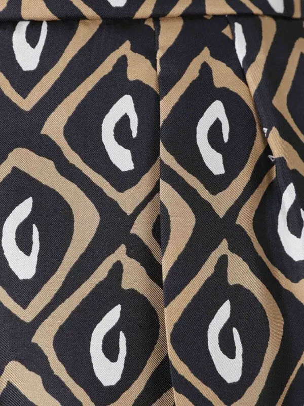 Max Mara Patterned Tailored Shorts