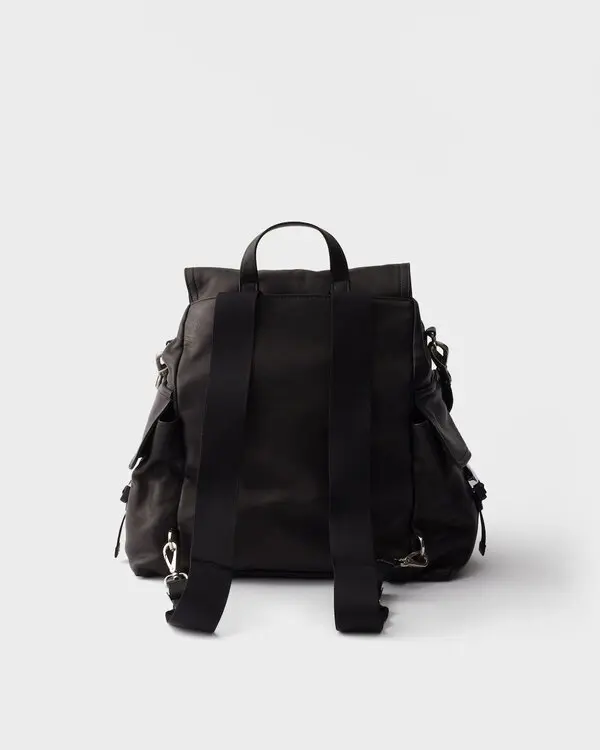 Prada Leather Backpack - Black