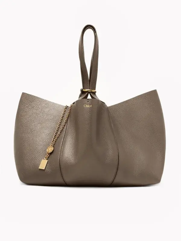 Chloé Spin Tote Bag - Grey