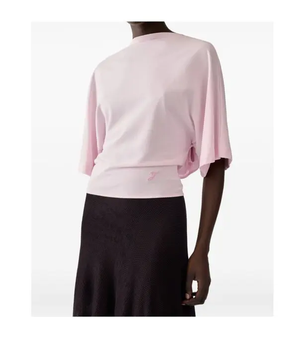 Jacquemus Moisson High Neck Open-back T-shirt