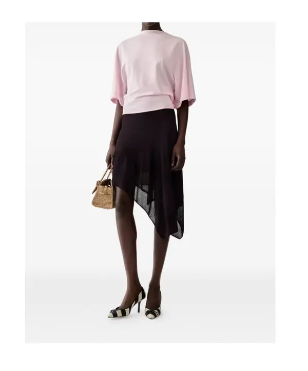 Jacquemus Moisson High Neck Open-back T-shirt