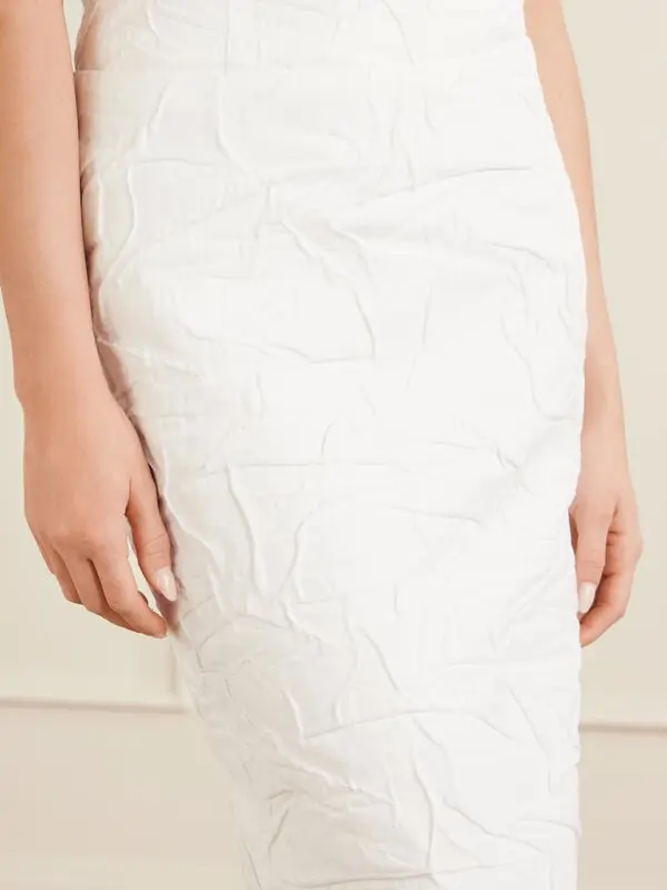 SHUSHU/TONG Pleated Midi Skirt