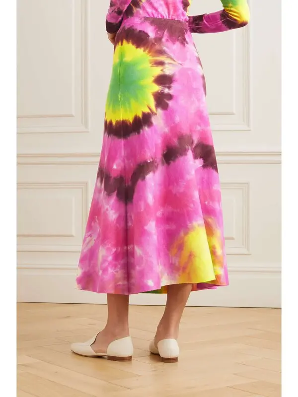 Gabriela Hearst Tie & Dye Skirt