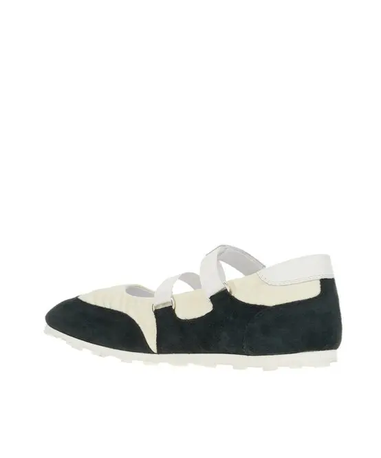 Marni Round-toe Low-top Sneakers - Black