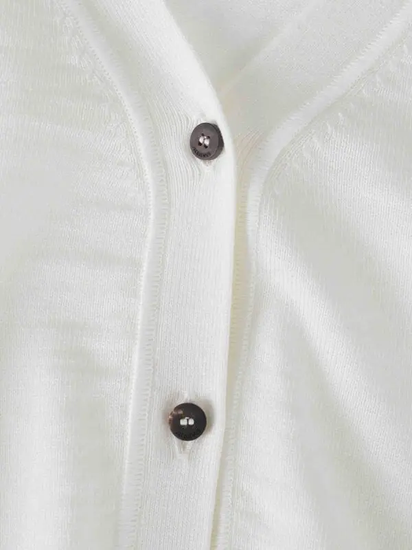 Jacquemus Long Sleeve V-neck Button Knitwear