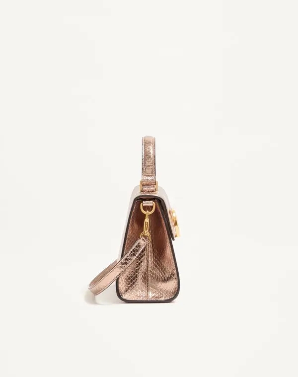 Valentino Garavani Flap Shoulder Bag With Top Handle - Pink