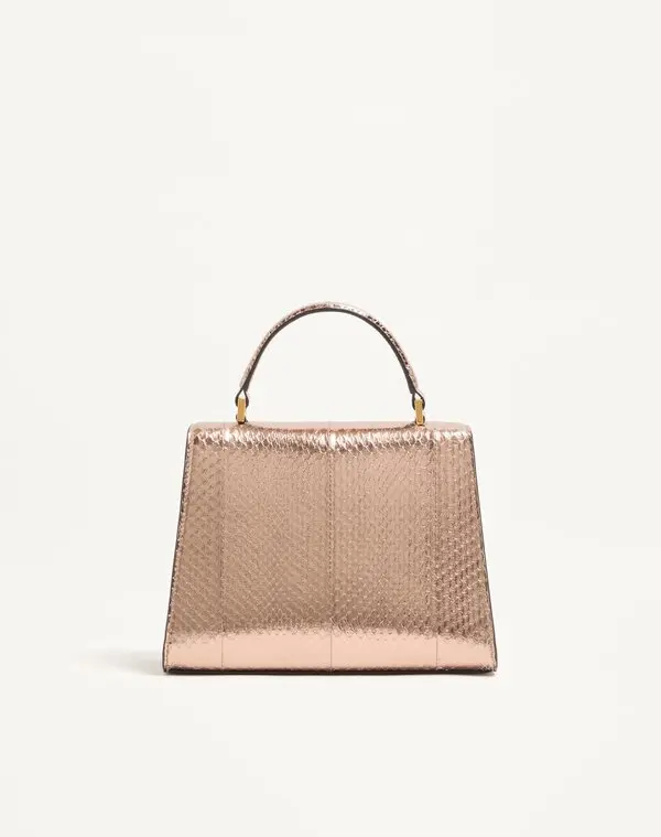 Valentino Garavani Flap Shoulder Bag With Top Handle - Pink