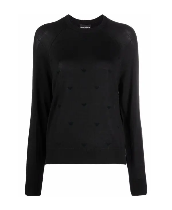 Emporio Armani Logo Knitted Jumper