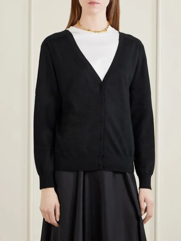 Arch4 Marisol Cashmere Cardigan - Black