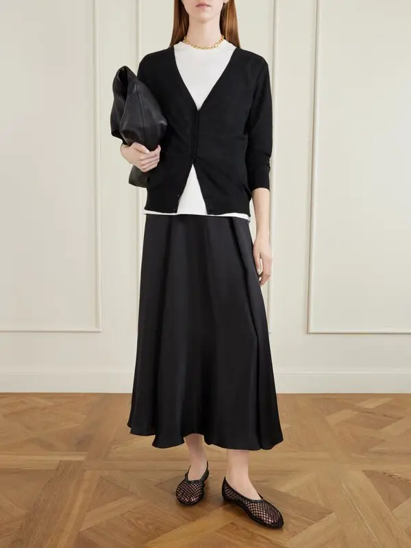 Arch4 Marisol Cashmere Cardigan - Black