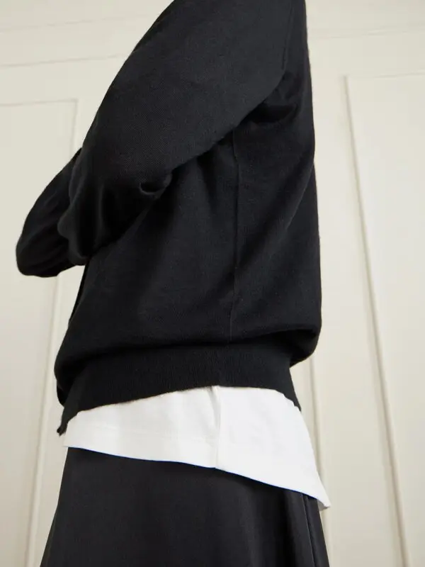 Arch4 Marisol Cashmere Cardigan - Black