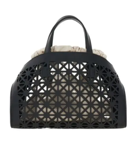 FERRAGAMO Hug Handbag - Black