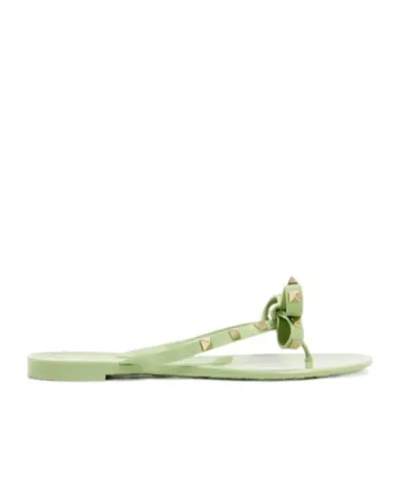 Valentino Garavani Rockstud Rubber Thong Sandals