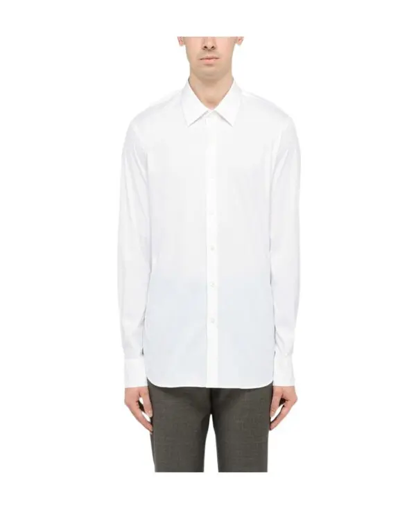 Prada Long Sleeved Buttoned Shirt