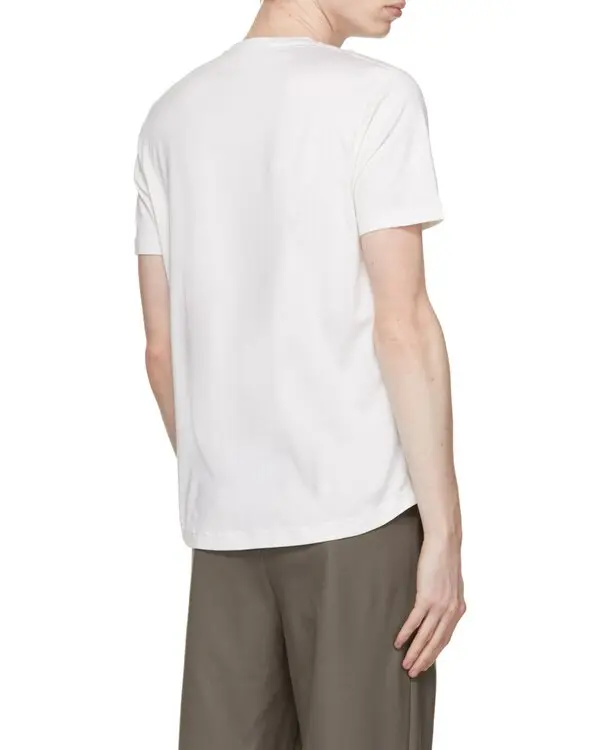 Loro Piana Short-sleeved Crewneck T-shirt - Optical White
