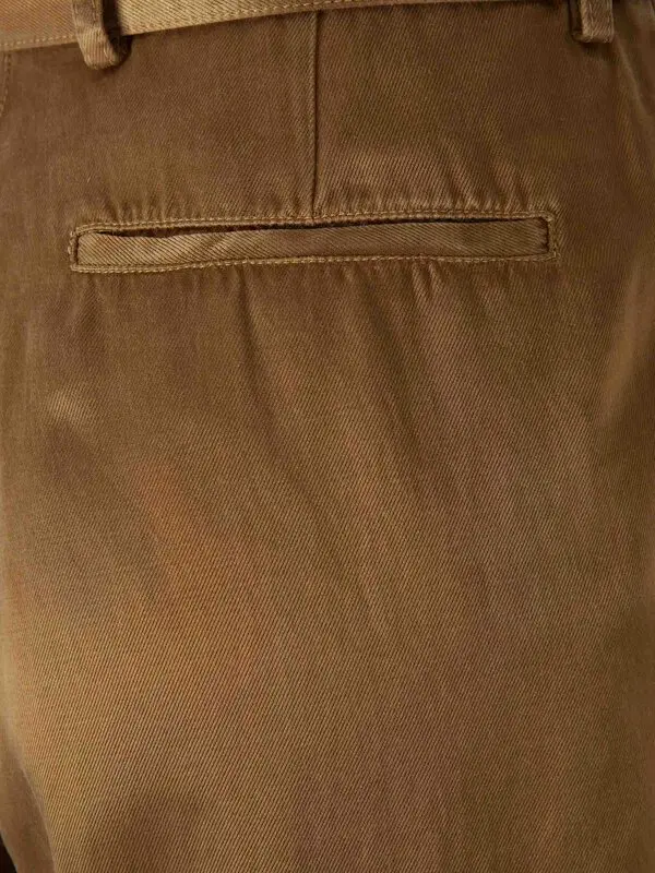 Dries Van Noten Belted Wide Leg Trousers