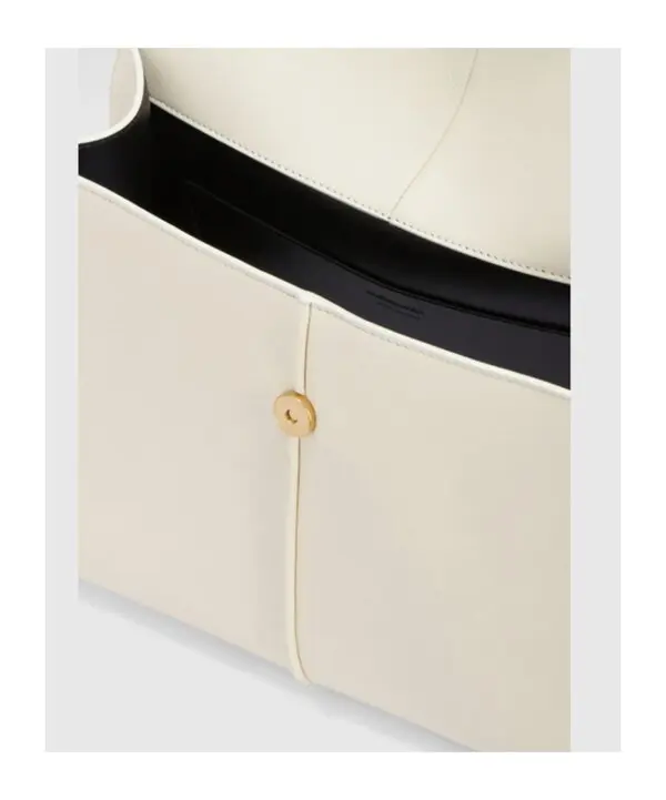 JIL SANDER Linea Top Handle Bag - Eggshell