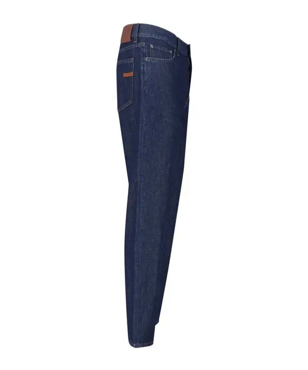 Zegna City Belt-loop Jeans - Blue