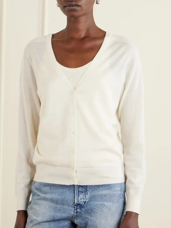 Arch4 Marisol Cashmere Cardigan - Ivory